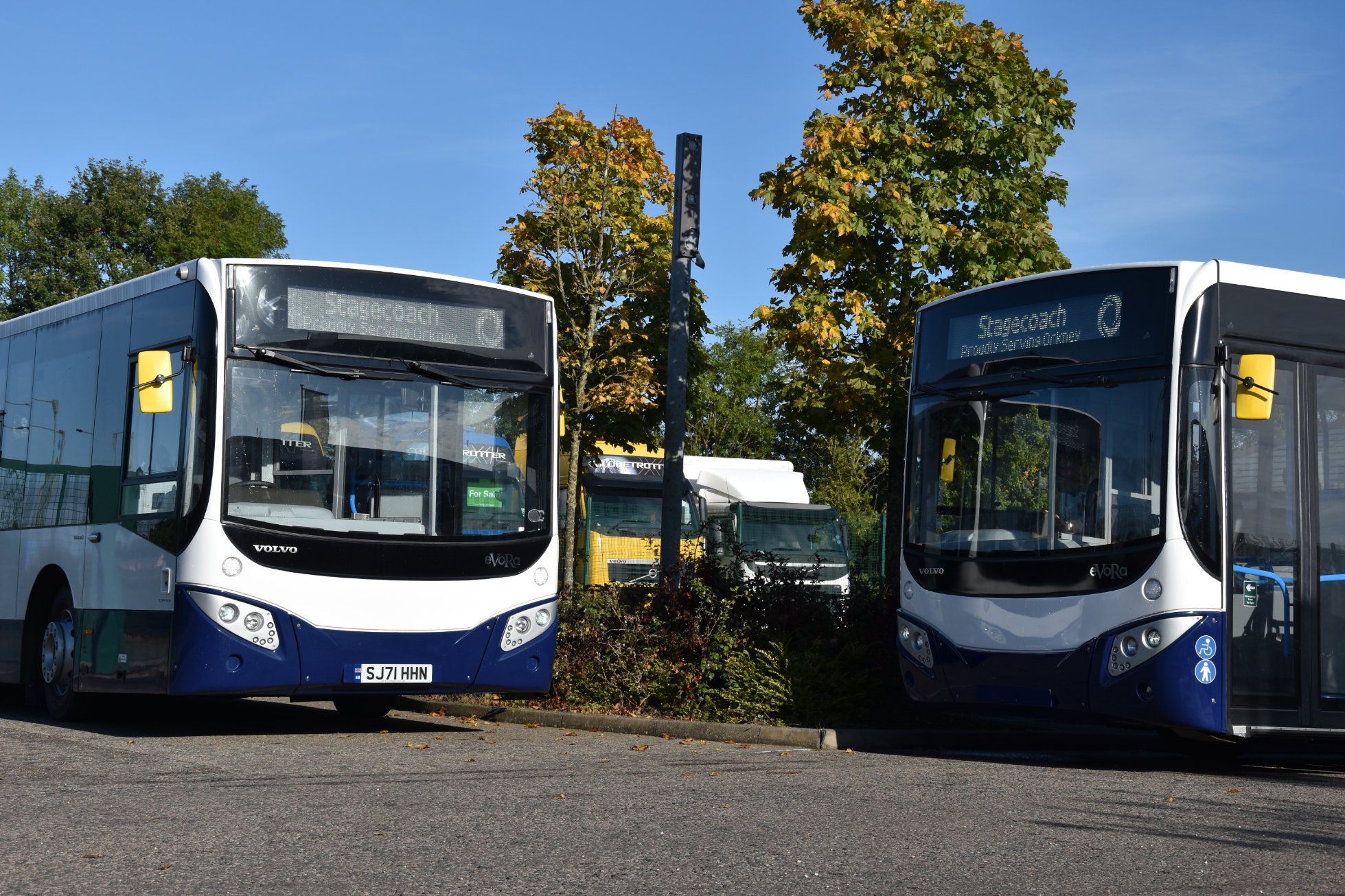 Our brand-new low carbon bus fleet for Orkney